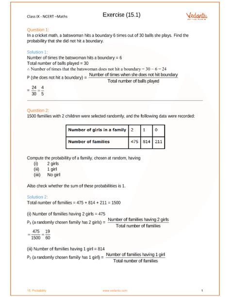 Probability Examples Class