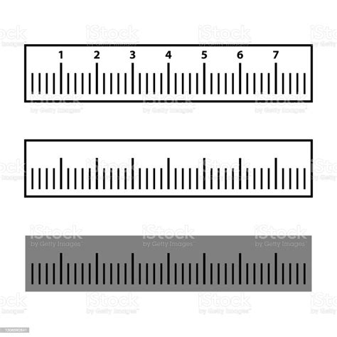 Ruler Icon Icon Vector Icon Ruler Symbol Icon Stock Illustration