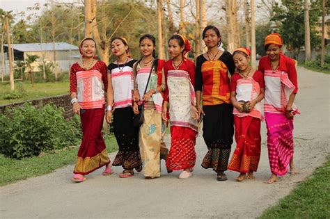 Colourful Attires Assams Diversity