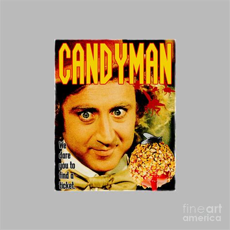 Candyman Willy Wonka Drawing By Vernon B Vanetten