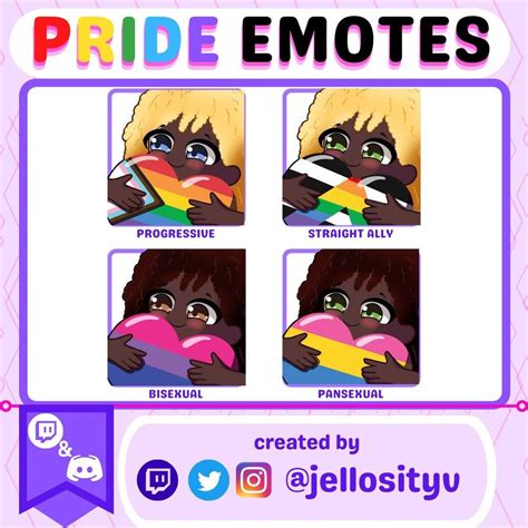 Pride Emotes V 2 Starter Pack