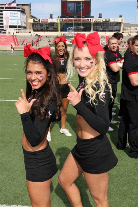 Nfl And College Cheerleaders Photos Texas Tech Cheerleader Want Your
