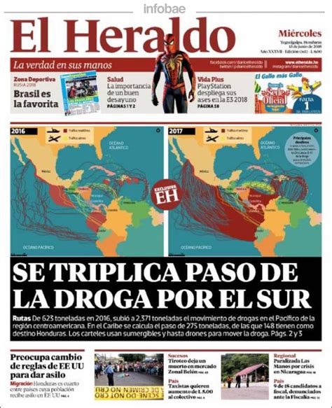 El Heraldo Honduras Miércoles 13 De Junio De 2018 Infobae