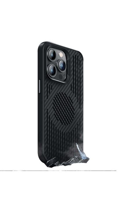 Benks Iphone 14 Pro Max Kılıf Karbon Magnetik Soğutucu Özellikli
