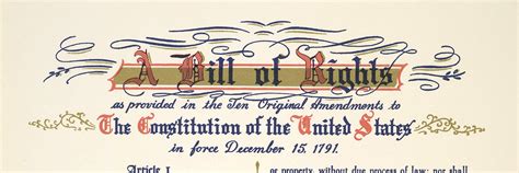 Is Due Process Clause In The Bill Of Rights Knowflow