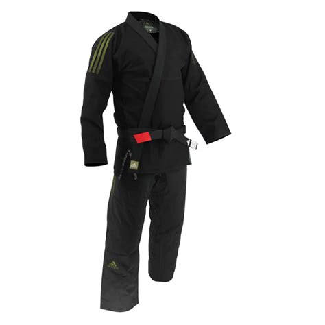 Adidas Bjj Pro Gi Blackgreen Mma Apparel Australia