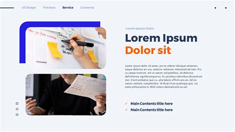 웹사이트 Ui 디자인 Ppt 템플릿