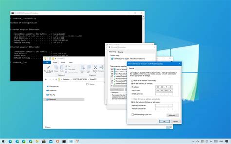 how to connect two computers directly with ethernet cable on windows 10