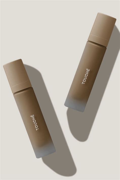 Modern Minimal Makeup Packaging Design For Touché Wildflower Design Co Cosmetic Design