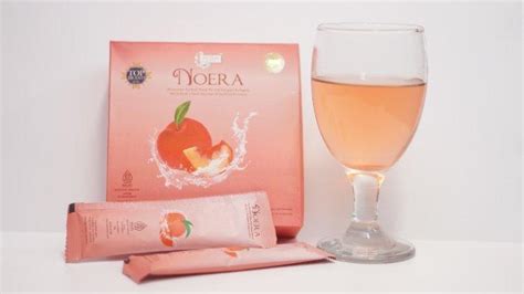 NOERA Collagen Drink Peach Minuman Menyegarkan Dengan Kandungan
