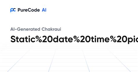 Build Great Chakraui Static20date20time20picker Components Faster