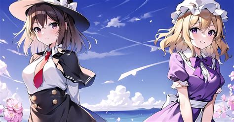 秘封倶楽部 【ai 繪圖】秘封俱樂部東方project 萌芽站長萌芽系列網站のイラスト Pixiv