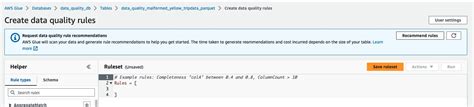 基于无服务架构 Glue Data Quality 提升 Etl 流程中的数据质量 亚马逊aws官方博客