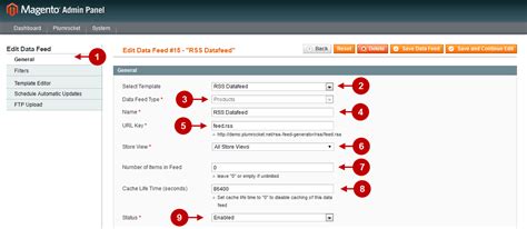 how to configure magento data feed generator extension v1 x magento