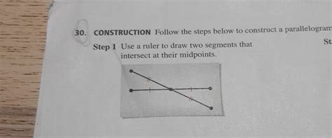 Solved 30 Construction Follow The Steps Below To Construct A