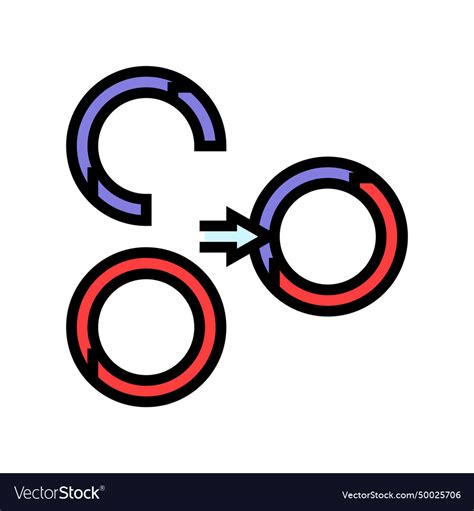 Protein Synthesis Cryptogenetics Color Icon Vector Image
