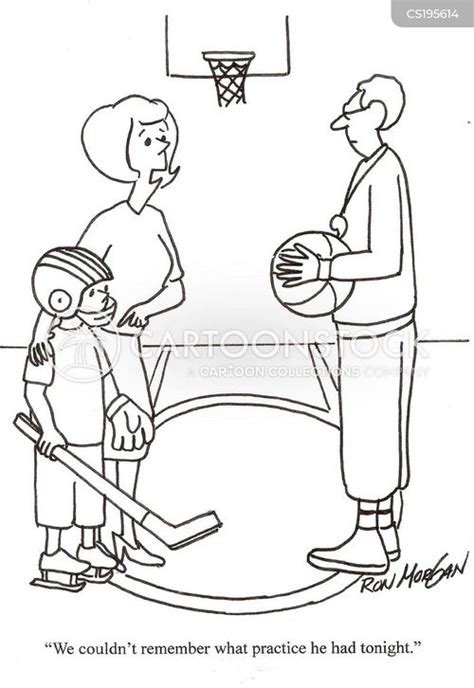 Basketball Coach Cartoons And Comics Funny Pictures From Cartoonstock