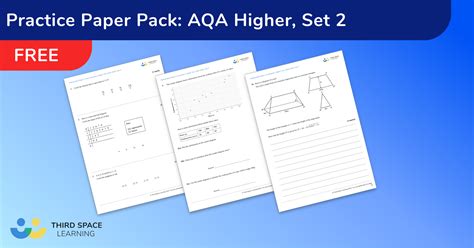 [free] Aqa Gcse Maths Higher Papers Set 2 Third Space Learning