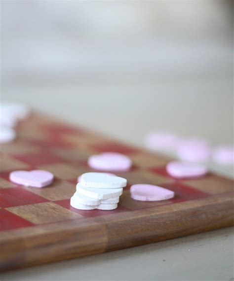 Diy Valentine Checkers Zevy Joy