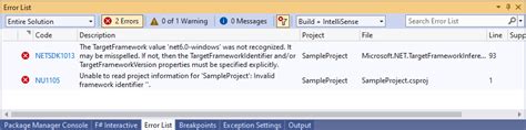 How To Handle Build Errors After Using A Telerik Winforms Net Core