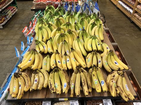 The Grocery Store By My House Arranges Their Bananas From Not Ripe To