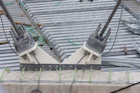 Network Tied Arch Bridge In Detroit Usa Stock Image C056 9041 Science Photo Library