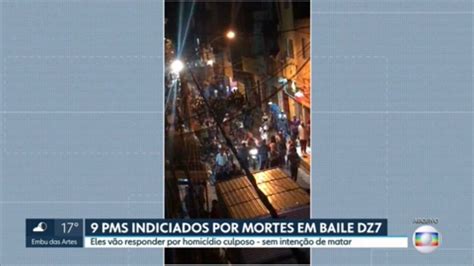 Vídeo Nove Pms São Indiciados Por Mortes Em Baile Da Dz7 Sp2 G1