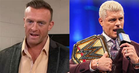 Wwe Smackdown Nick Aldis To Reveal 9 Time Champion Has Quit Wwe Cody