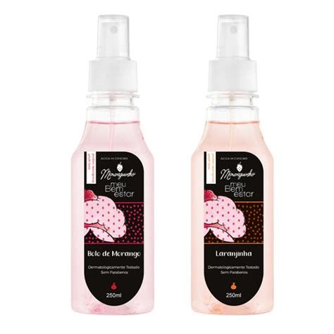 Kit Body Splash Body Splash Moranguinho 250 Ml Body Splash Laranjinha