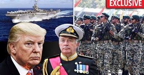 Us Would Need ‘one Million Soldiers To Invade Iran Warns Brit Admiral
