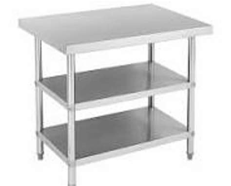 Stainless Steel Polished Ss Work Tables For Restaurant 5 2 Feet At