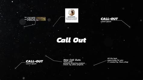 Call Out Davinci Macro Titles Ft Animation And Charts Envato