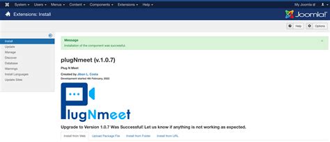PlugNmeet Joomla Integration Add Video Meetings To Your Site PlugNmeet Open Source Web