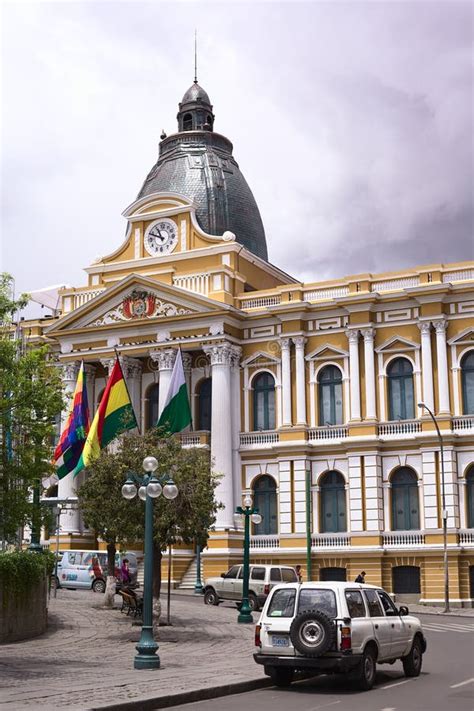 Palacio Legislativo Seat Del Gobierno En La Paz Bolivia Foto De