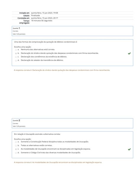 Exercício Da Aula 02 Revisão Da Tentativa Pdf Direito Civil