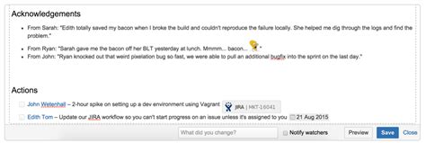 Create Sprint Retrospective And Demo Pages Like A Boss Confluence Data Center 101