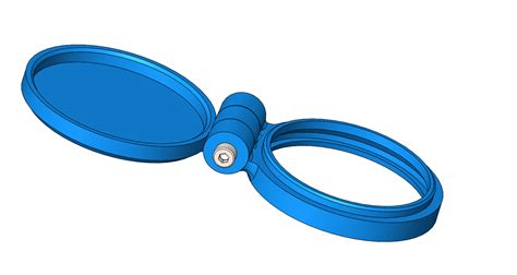 Stl File Citroen C4 Windshield Liquid Cap 🚗 ・3d Printable Model To