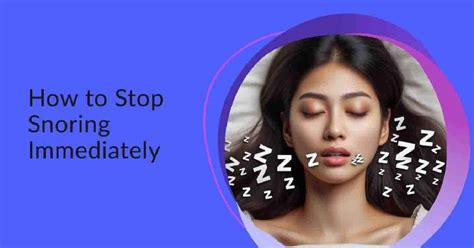 How To Stop Snoring Immediately Unlock Peaceful Sleep Tonight 2025