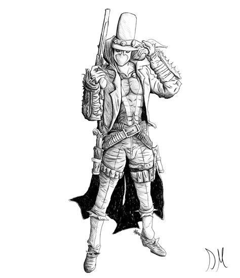 Gunslinger Spawn Drawings