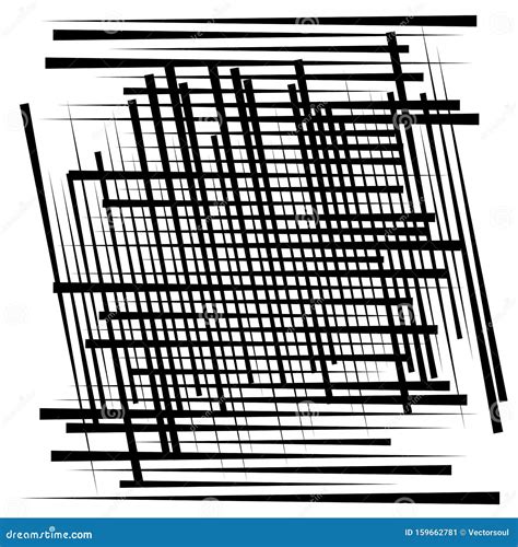 Random Lines Grid Mesh Dynamic Irregular Overlap Intersect Lines