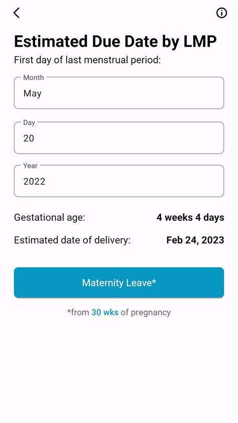 Obstetric Calculator Apk для Android — Скачать