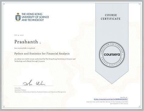 Prashanth D On Linkedin Learning Learningeveryday Python Statistics Finance