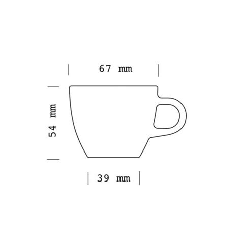 Acme Evolution Demitasse Cup 70ml Muddle Me