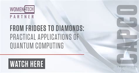 From Fridges To Diamonds Practical Applications Of Quantum Computing