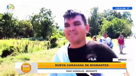 Primera caravana migrante partió desde el sur de México hacia EE UU