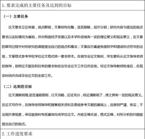 开题报告任务书 word文档在线阅读与下载 无忧文档