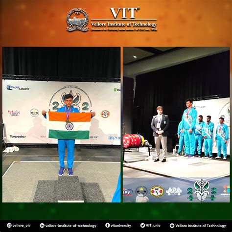 Vellore Institute Of Technology On Linkedin Hearty Congratulations To