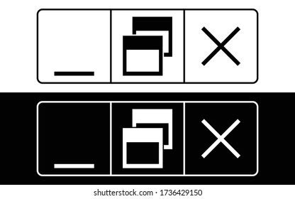 Minimize Maximize Icon Png