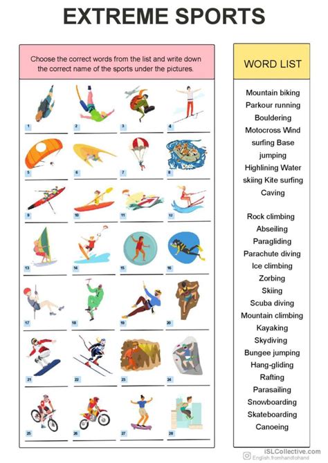 English Esl Worksheets Activities For Distance Learning And Physical