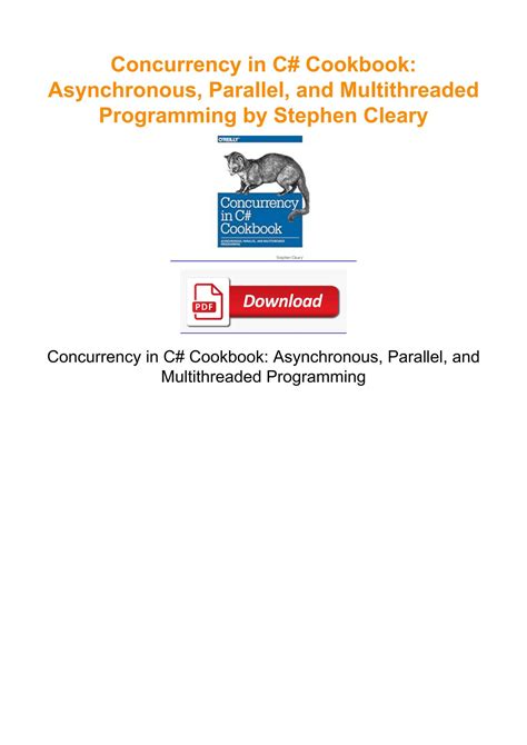 Pdf⚡ Concurrency In C Cookbook Asynchronous Parallel And By Ebooksnew Issuu